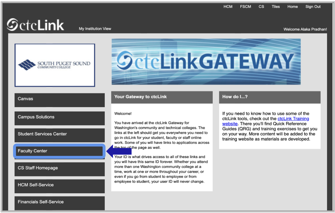 Enter Grades | SPSCC Support